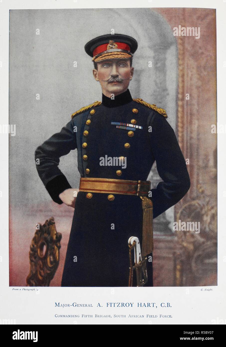 Major-General Arthur Fitzroy Hart, C.B. 'Commanding Fifth Brigade South ...