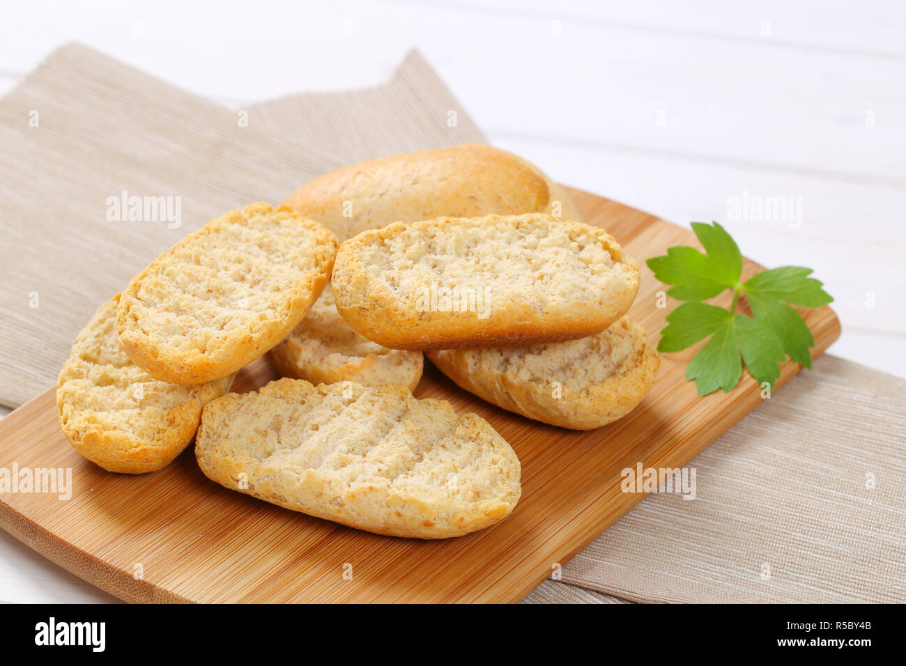 pile of crispy rusks Stock Photo - Alamy