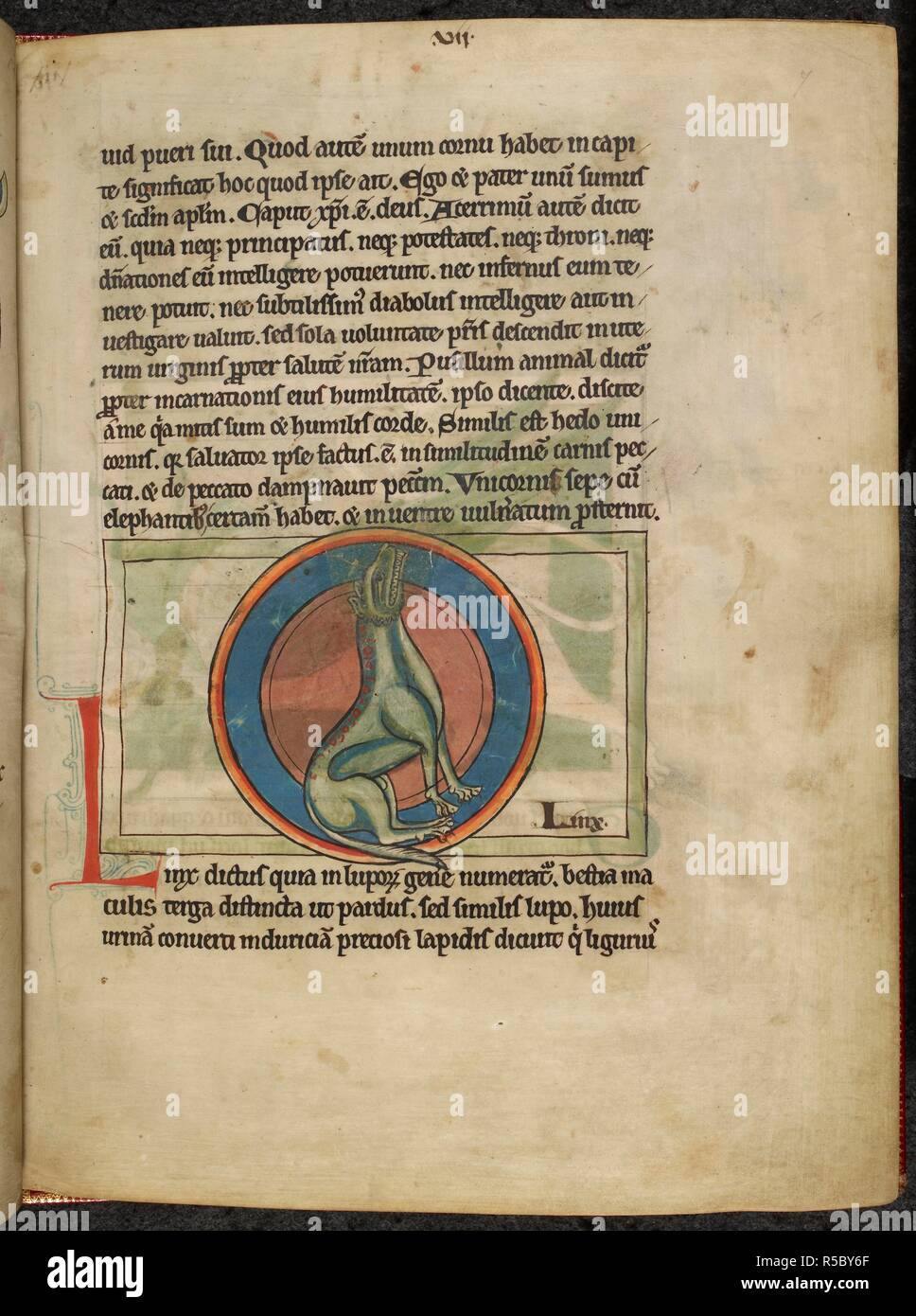 Bestiary manuscript and horse hi-res stock photography and images - Alamy