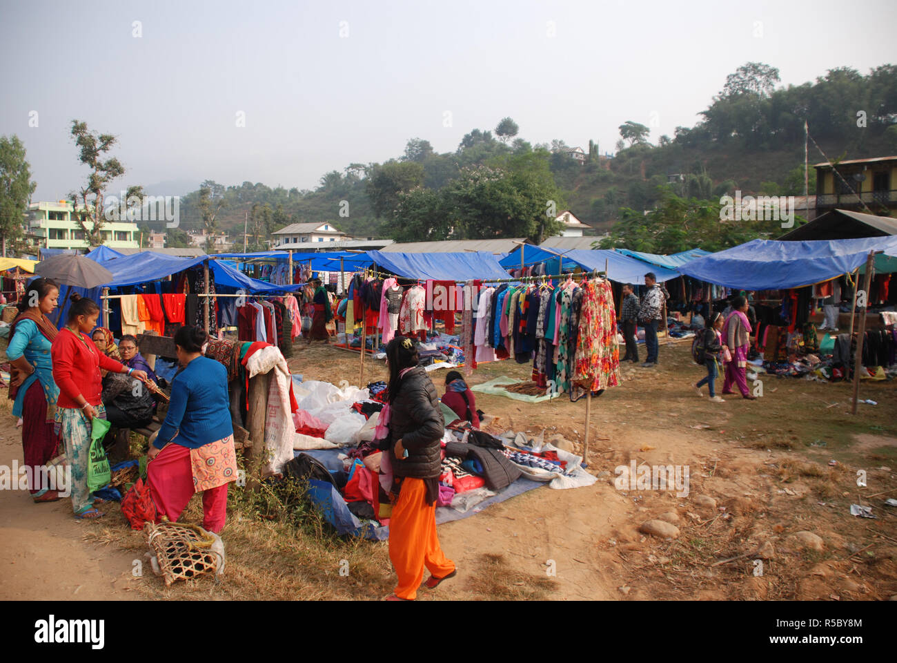Nepali market hi-res stock photography and images - Alamy