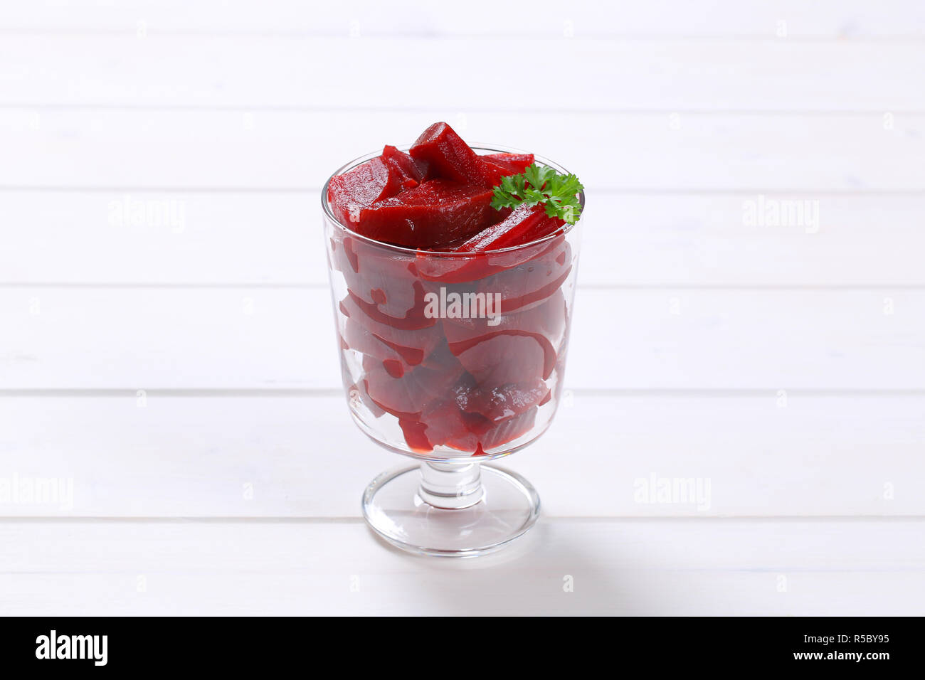 sliced and pickled beetroot Stock Photo - Alamy