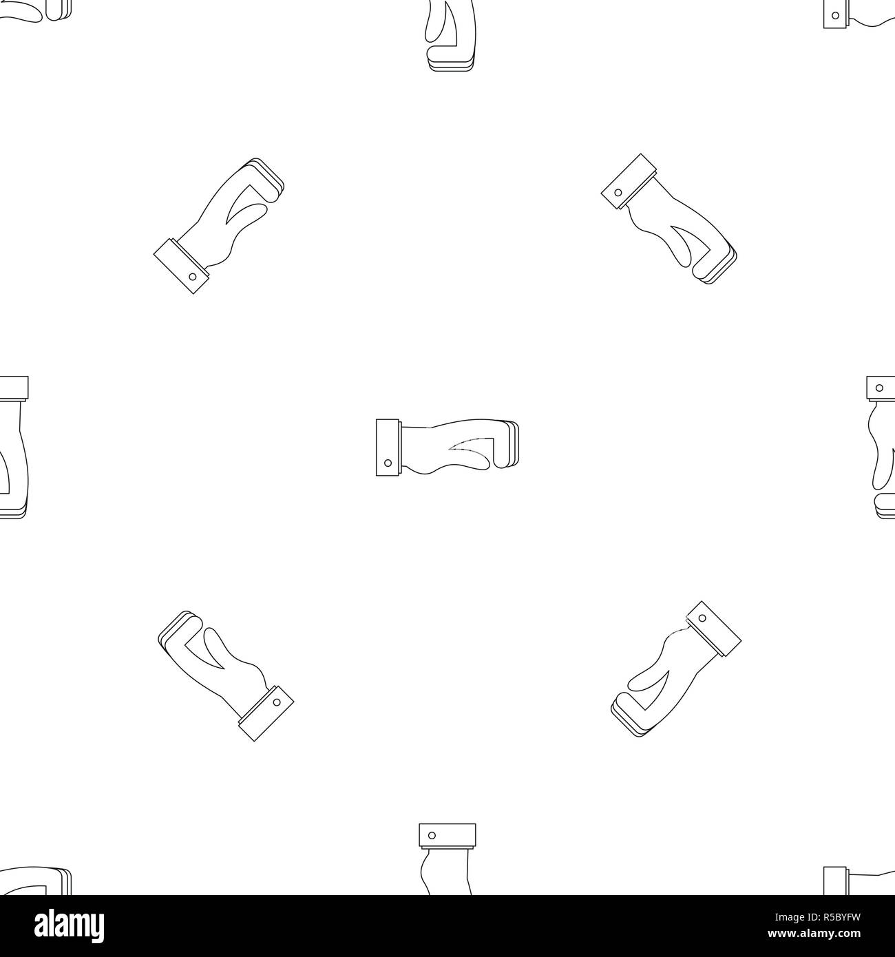 Twisted finger pattern seamless vector repeat geometric for any web ...