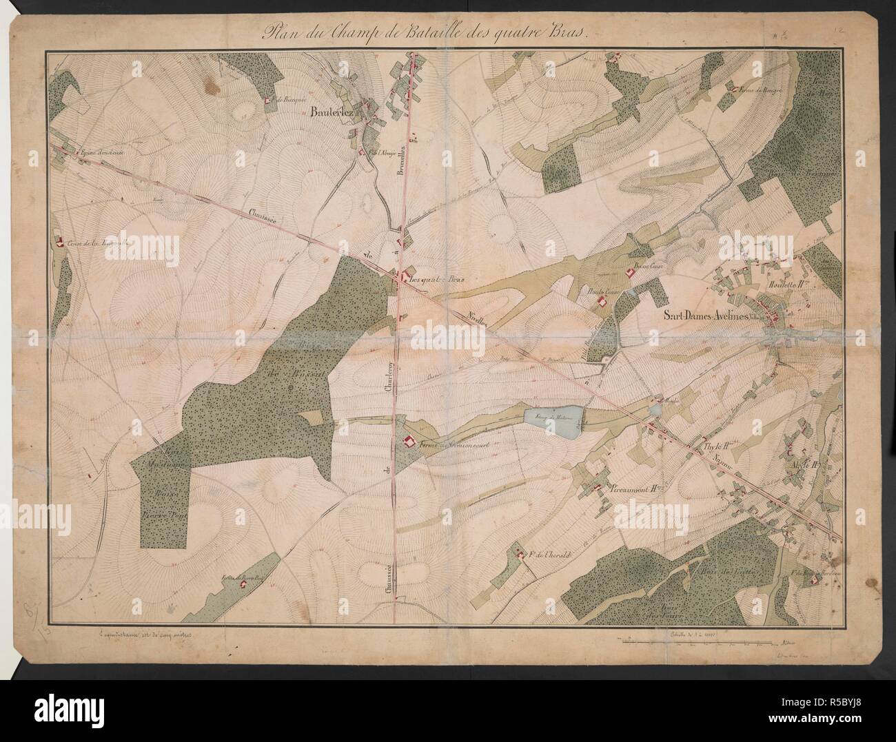 Battle plan maps hi-res stock photography and images - Alamy