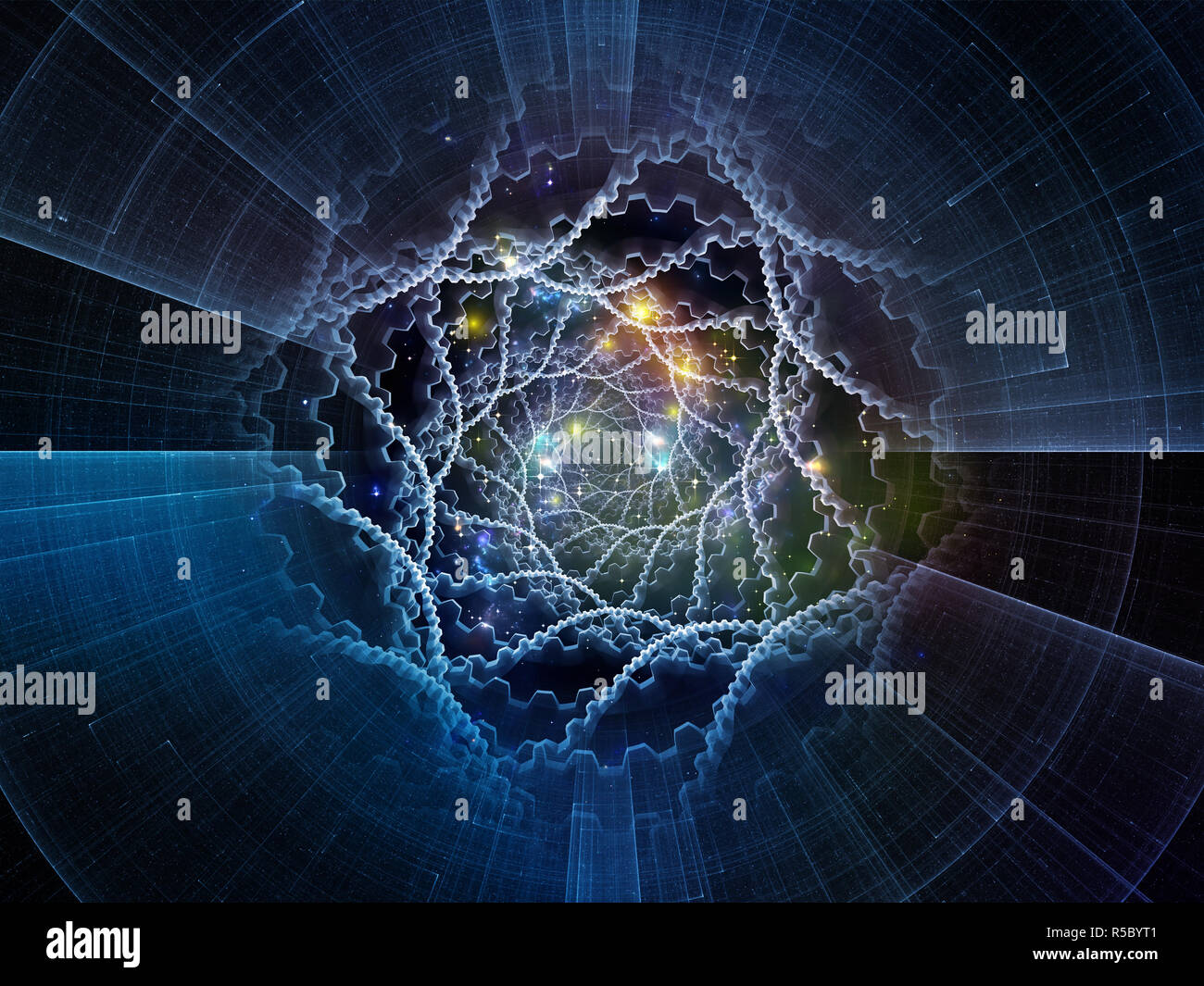 Visualization of Space Emitter Stock Photo - Alamy
