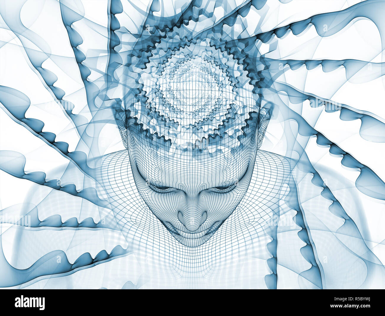 The Escape of the Mind Stock Photo - Alamy