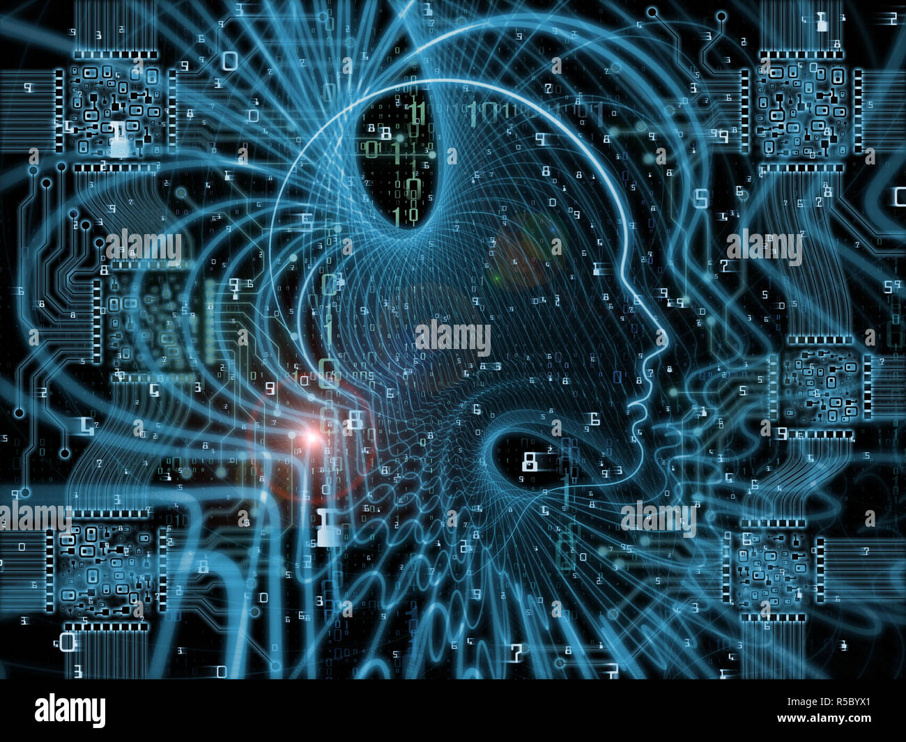 Inner Life of Machine Consciousness Stock Photo - Alamy