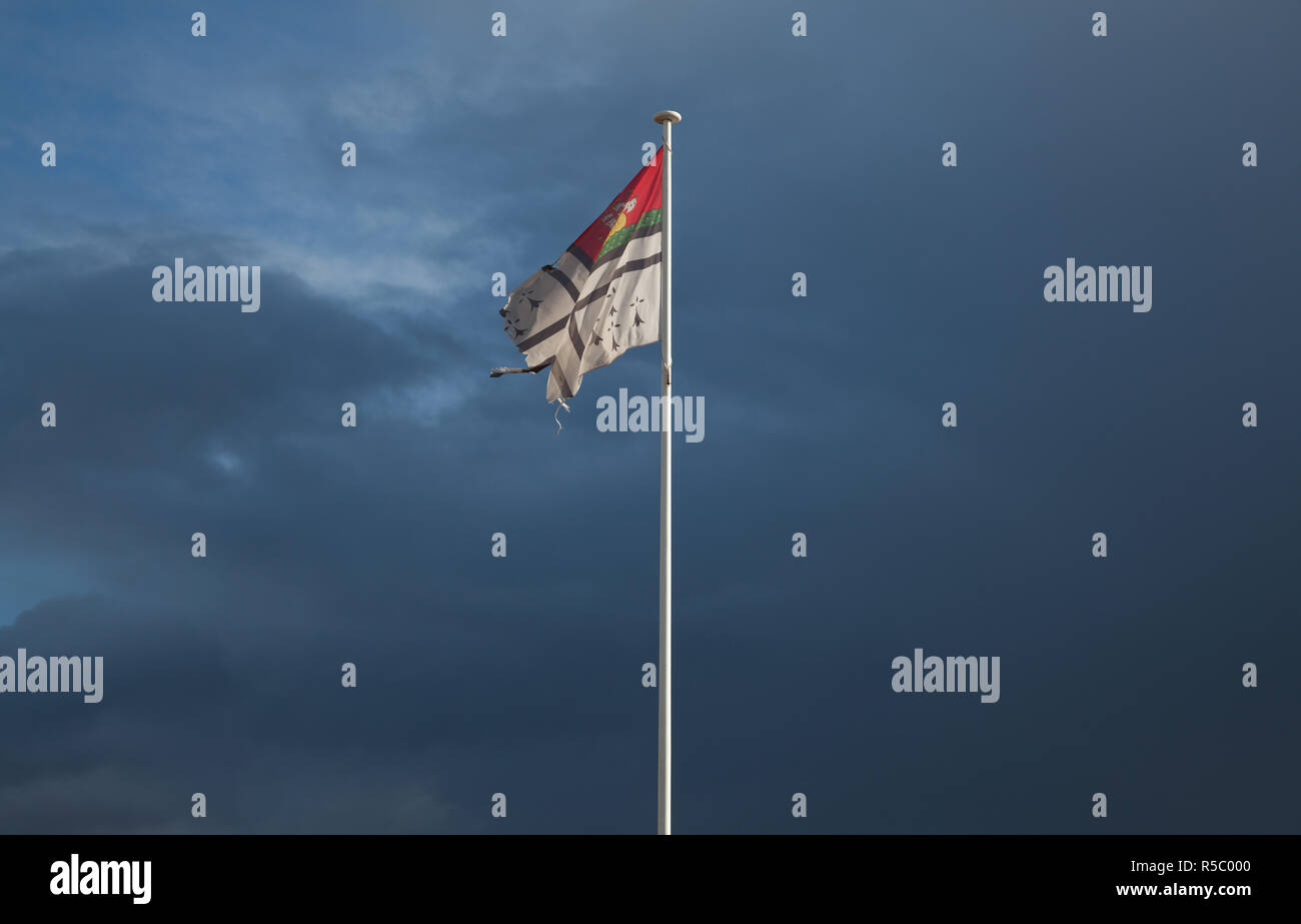 Nantes flag hi-res stock photography and images - Alamy