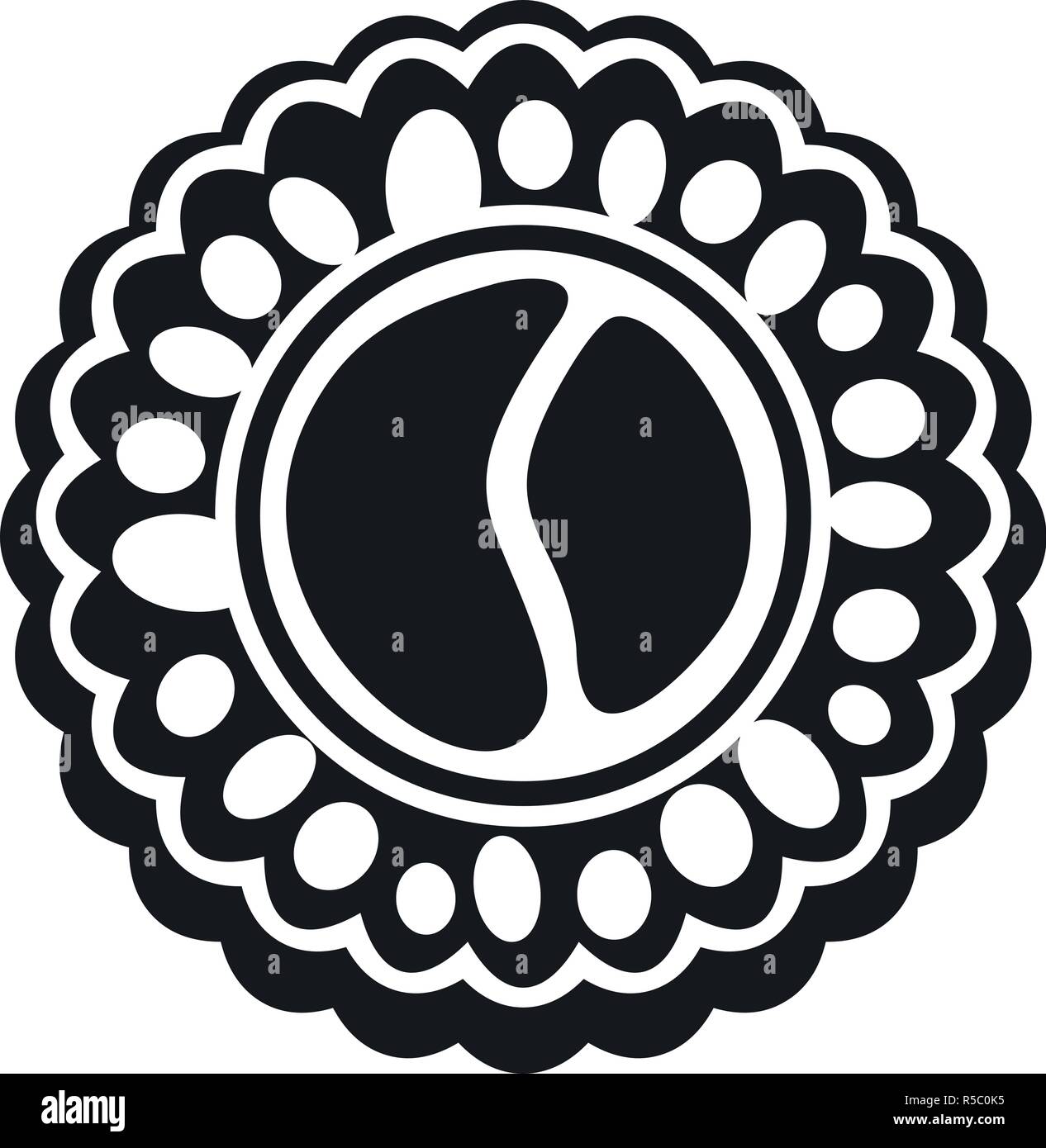 Rice sake sushi icon. Simple illustration of rice sake sushi vector ...