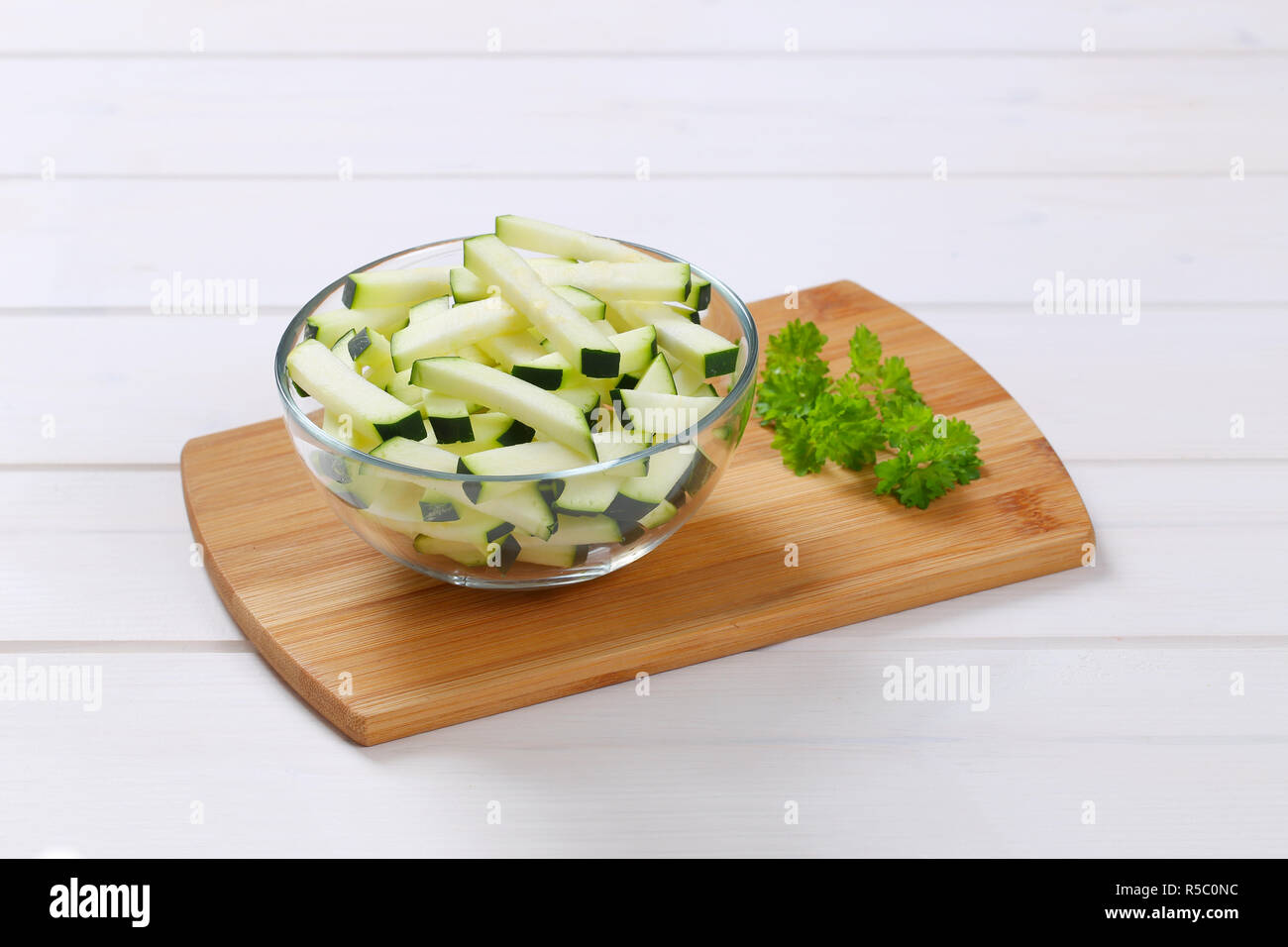 zucchini cut into strips Stock Photo - Alamy