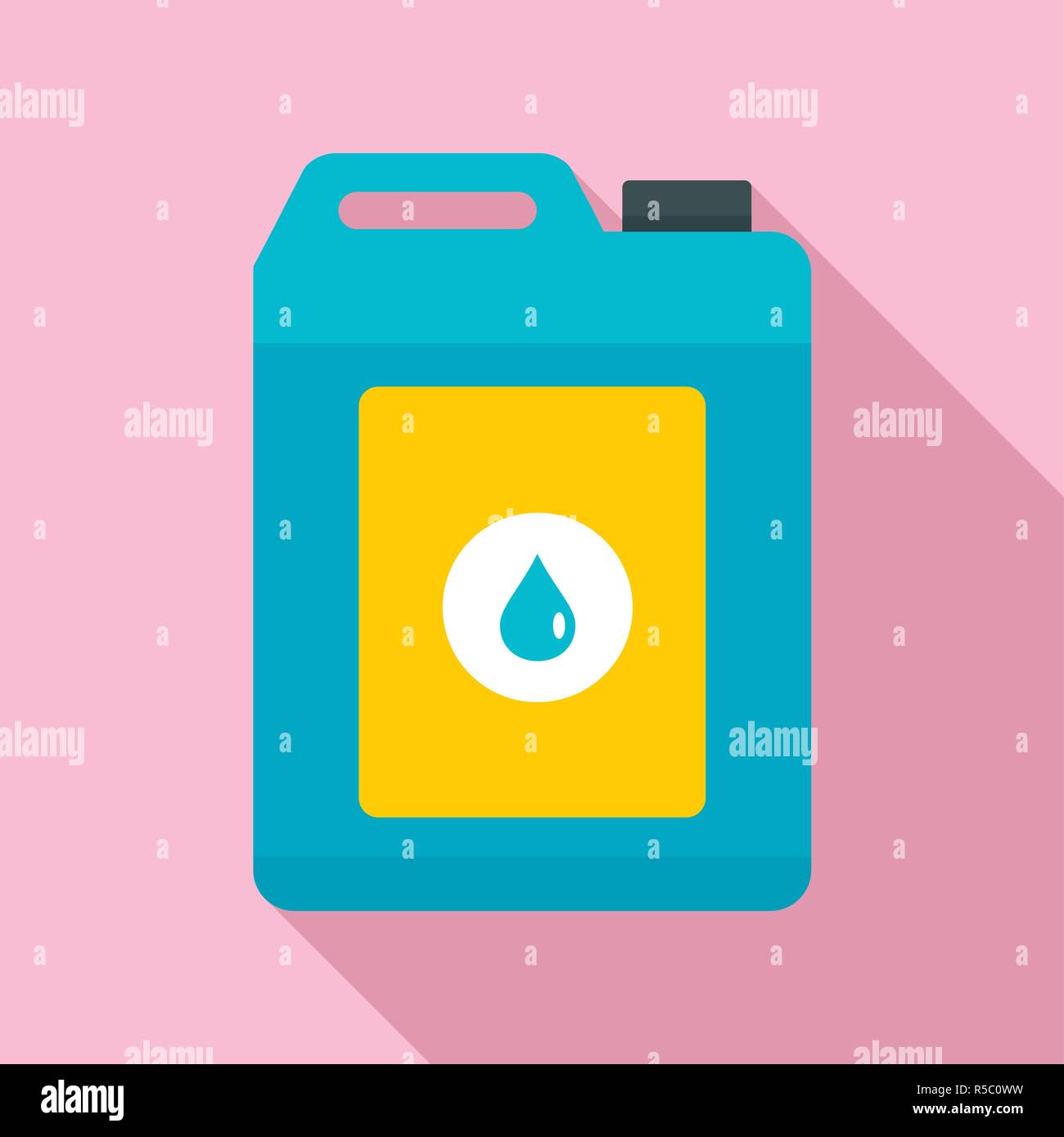 Cleanning car solution icon. Flat illustration of cleanning car ...