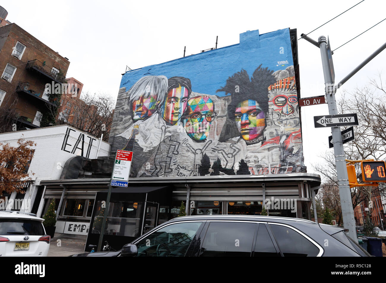 Keith haring mural hi-res stock photography and images - Alamy