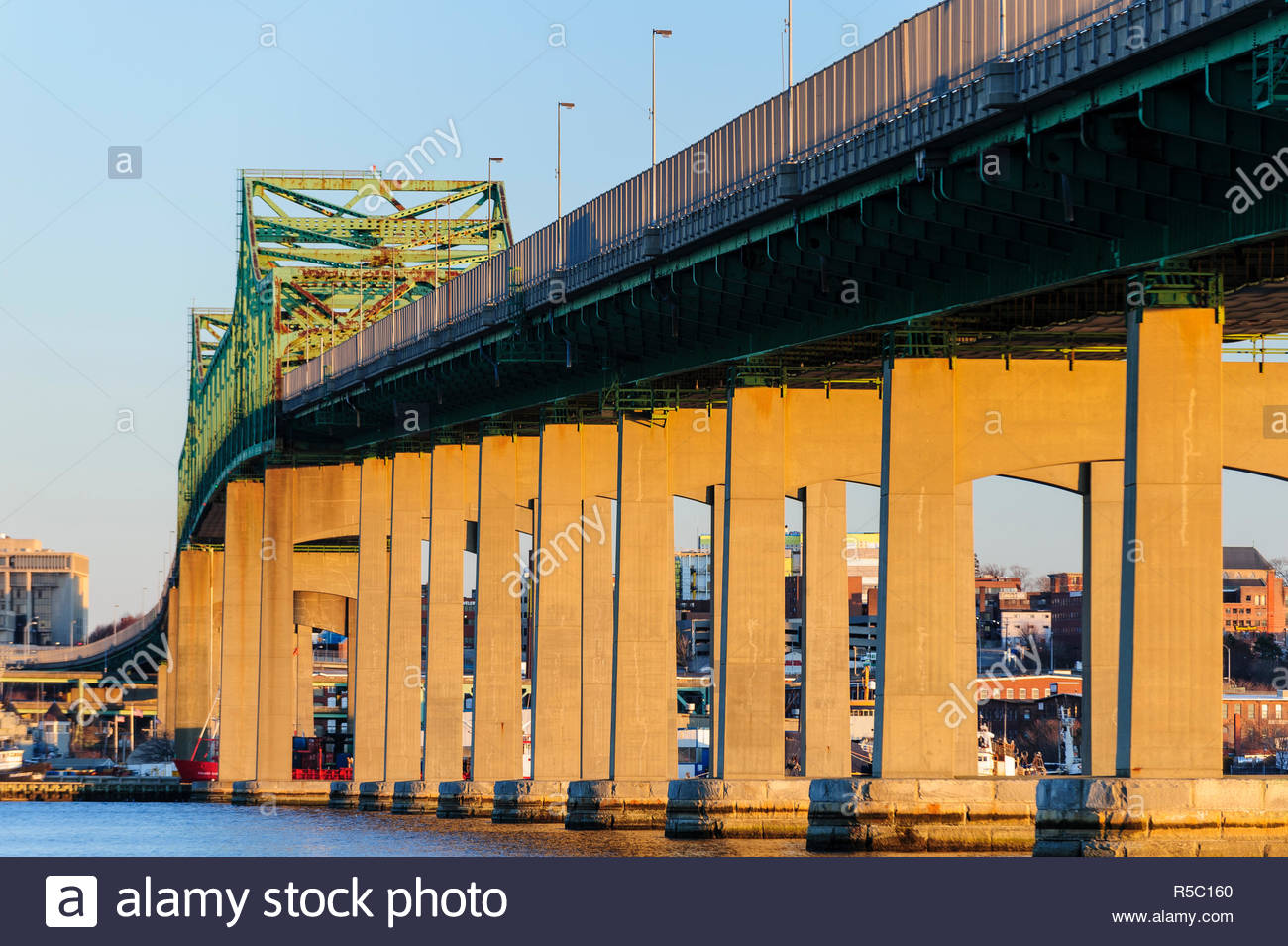 Charles M Braga Jr Memorial Bridge Stock Photos & Charles M Braga Jr ...