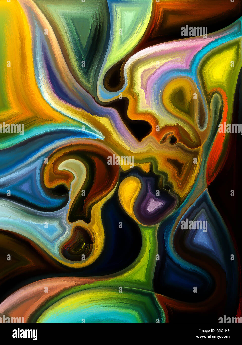 Dance of Communication Stock Photo - Alamy