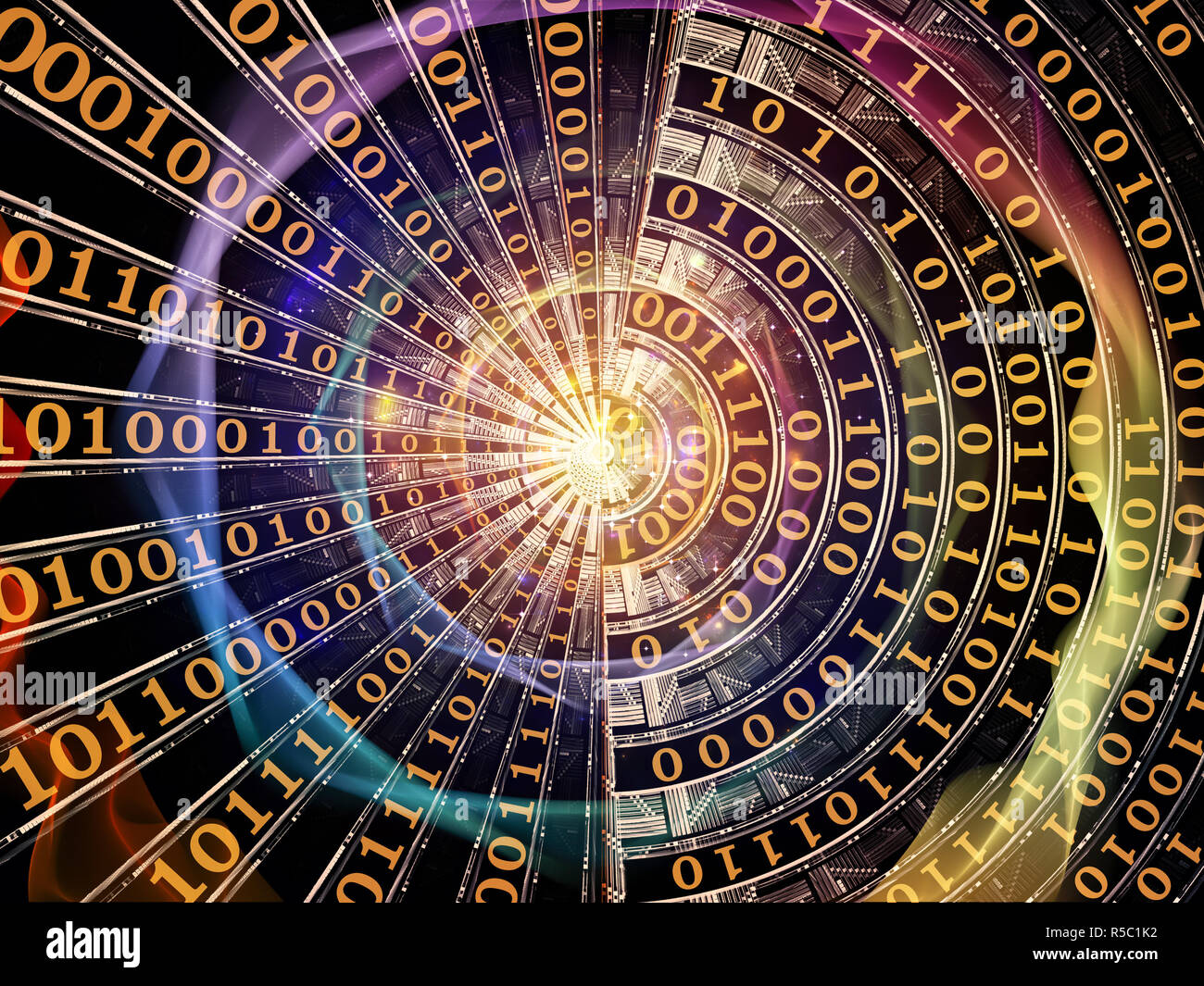 Accidental World of Numbers Stock Photo - Alamy