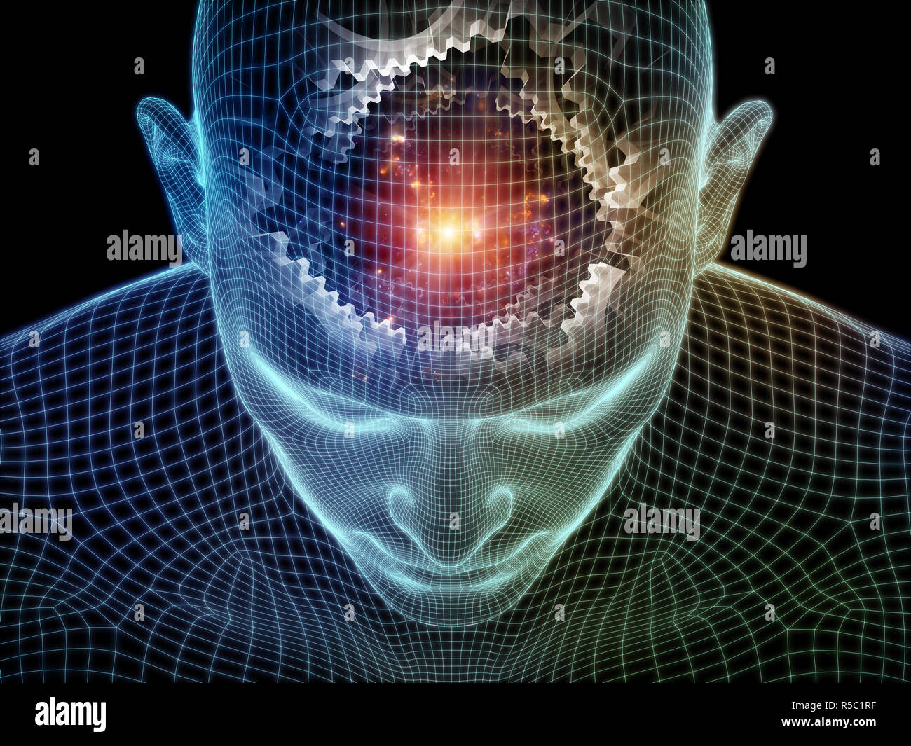 Visualization of Digital Identity Stock Photo - Alamy