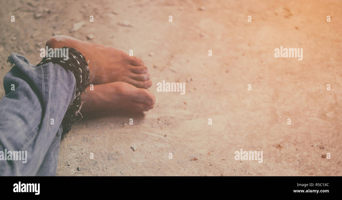 Human Slavery Human Trafficking High Resolution Stock Photography and ...