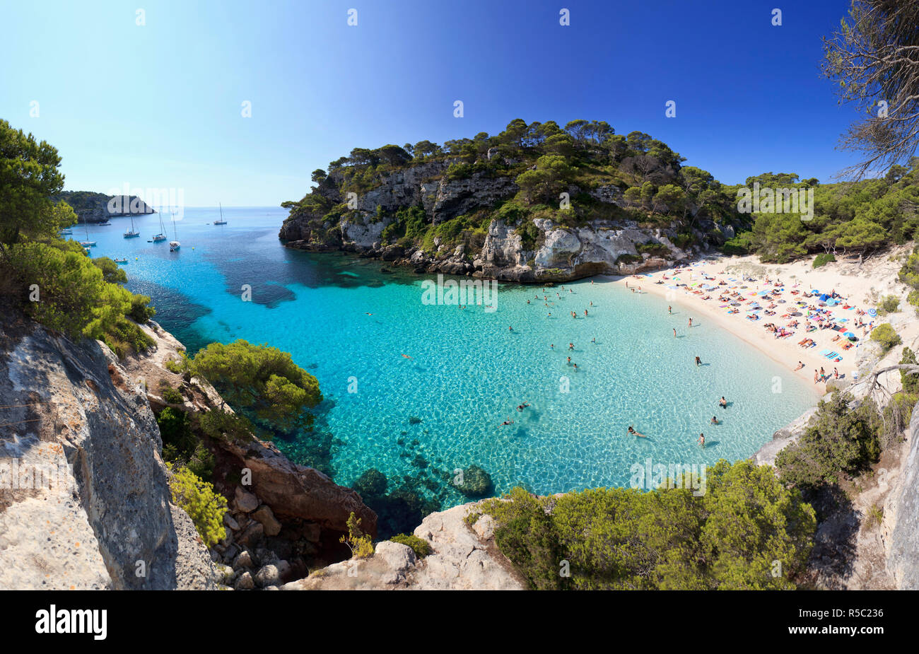 Menorca beach hi-res stock photography and images - Alamy