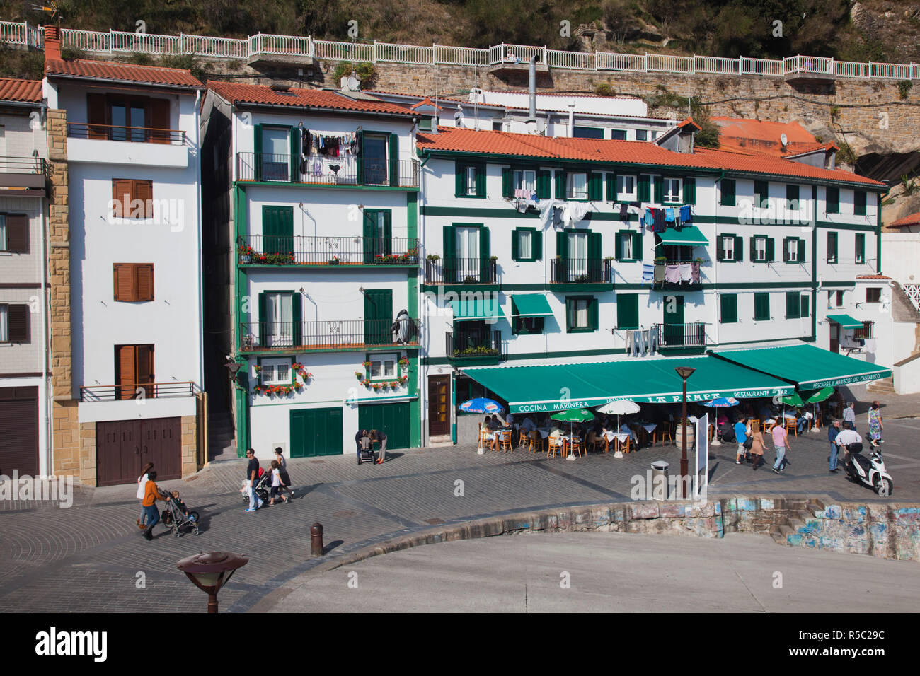 Spain, Basque Country Region, Guipuzcoa Province, San Sebastian, Old ...