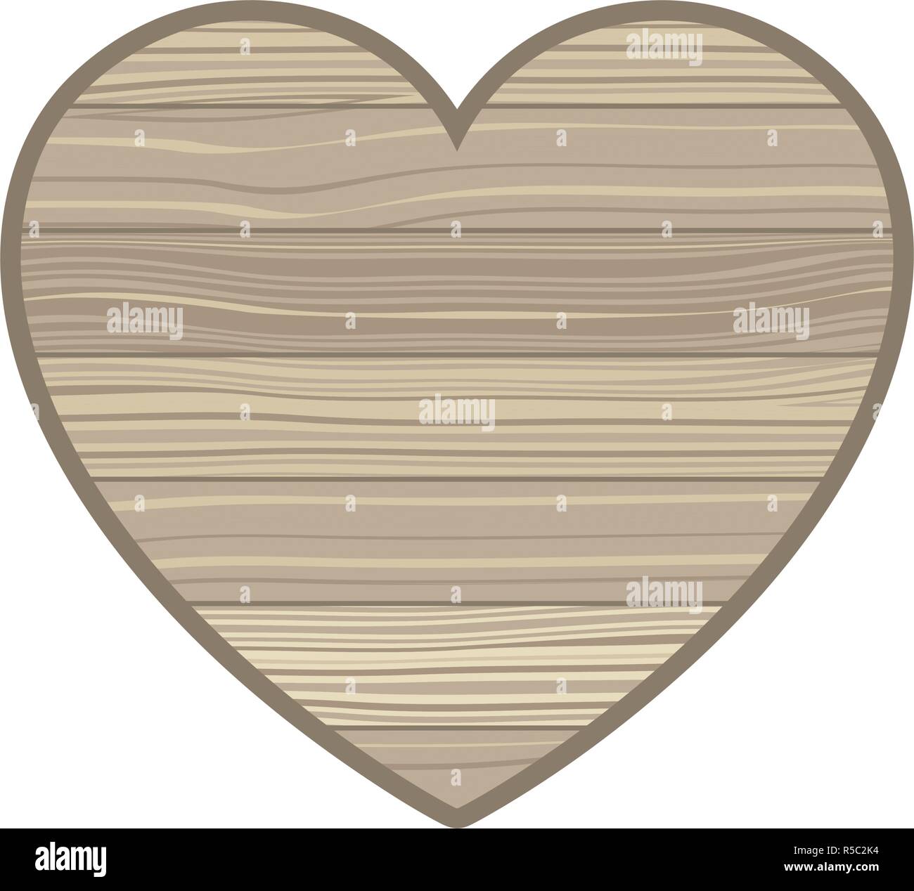 heart with wooden texture isolated icon Stock Vector Image & Art - Alamy