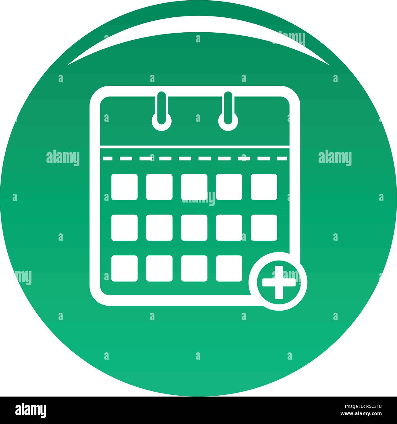 Calendar deadline icon. Simple illustration of calendar deadline vector ...