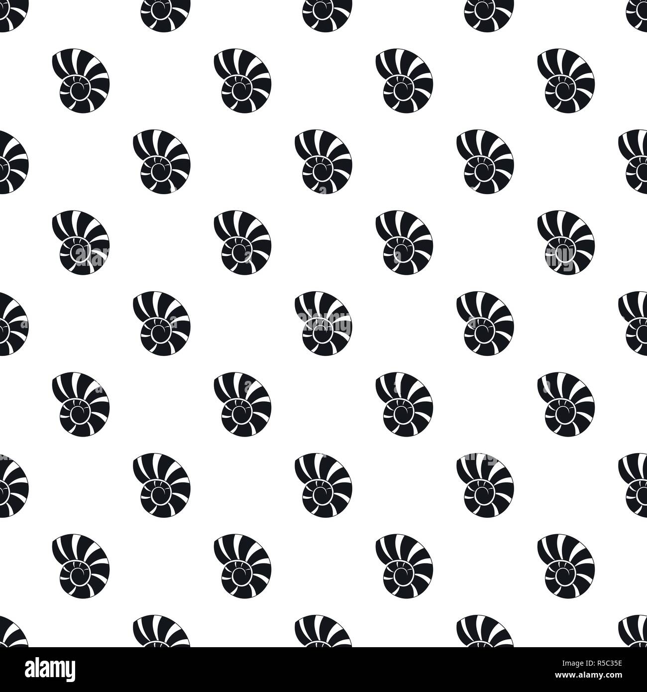 Reef shell pattern seamless vector repeat geometric for any web design ...