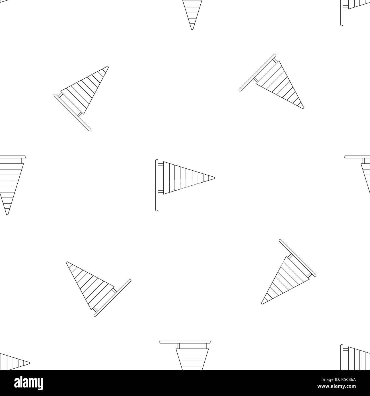 Wind pointing pattern seamless vector repeat geometric for any web ...