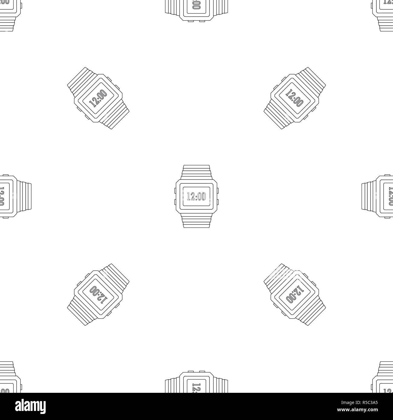 Digital watch Black and White Stock Photos & Images - Alamy