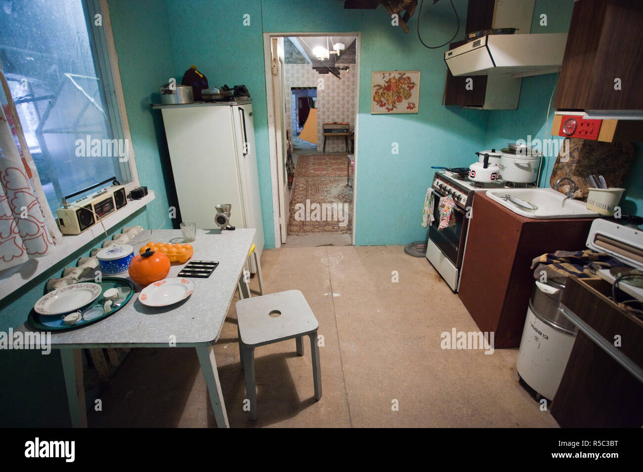 Estonia, Tallinn, Estonian Soviet Life exhibit at Rotterman Shopping ...