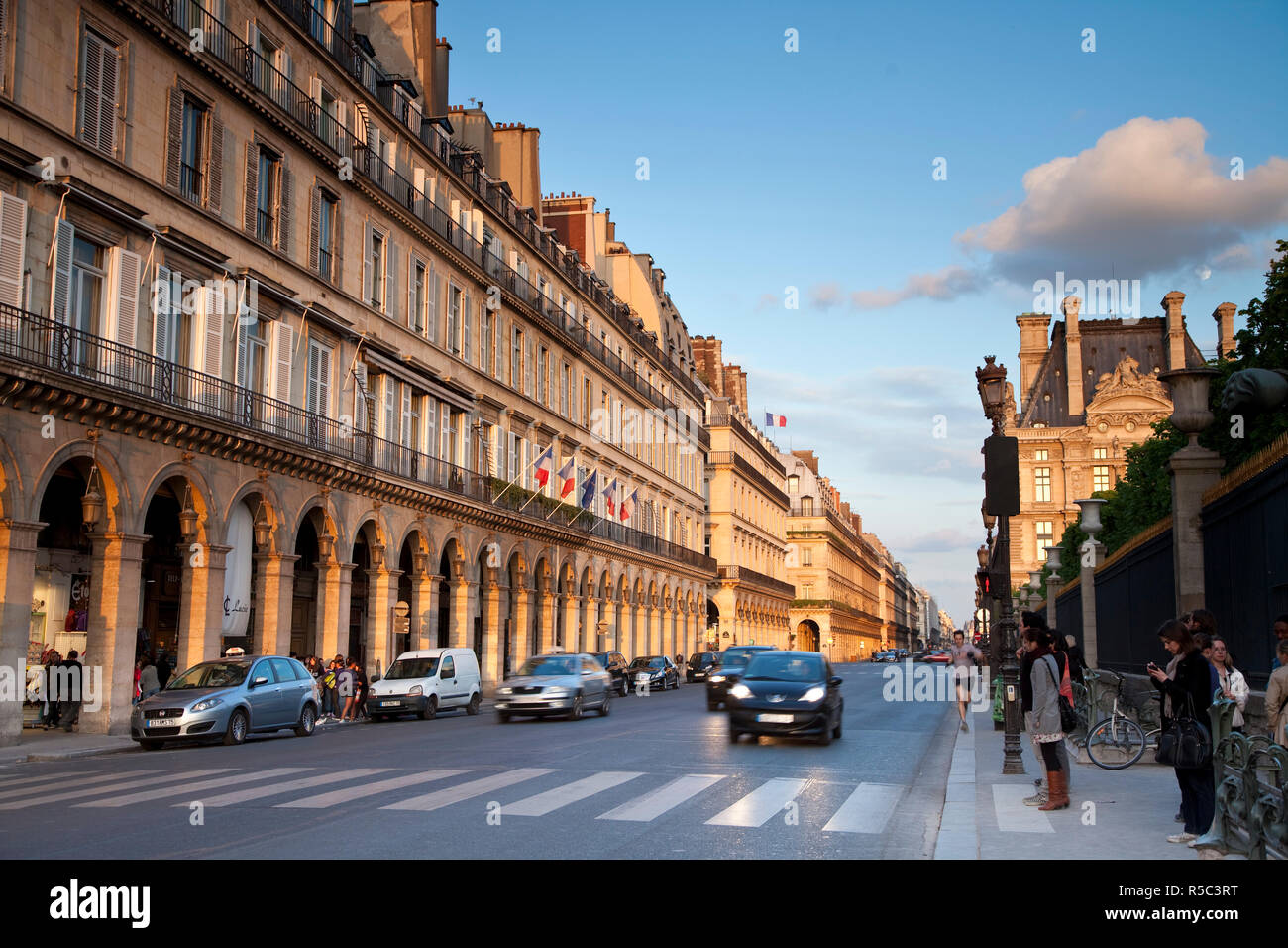 Rue de Rivoli, Paris, France Stock Photo - Alamy