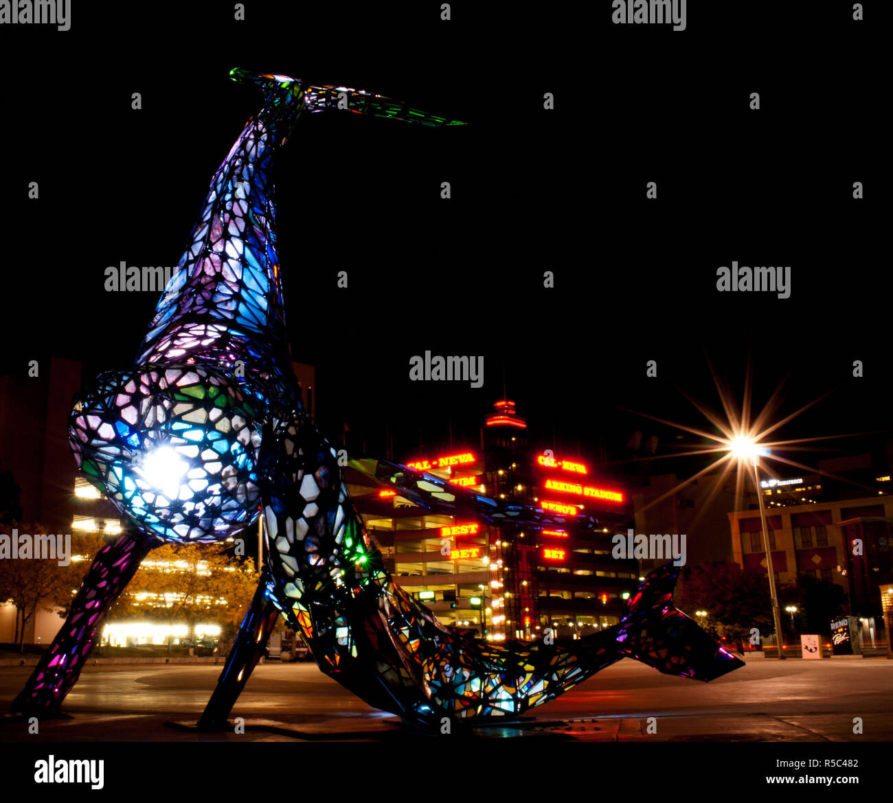 Reno nevada arch hi-res stock photography and images - Alamy