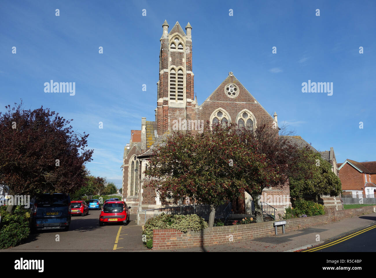 Church, Clacton-on-Sea, Essex, England, UK Stock Photo - Alamy