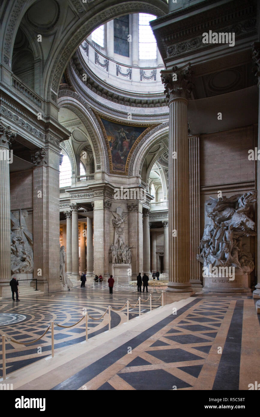 Pantheon Paris Inside High Resolution Stock Photography and Images - Alamy