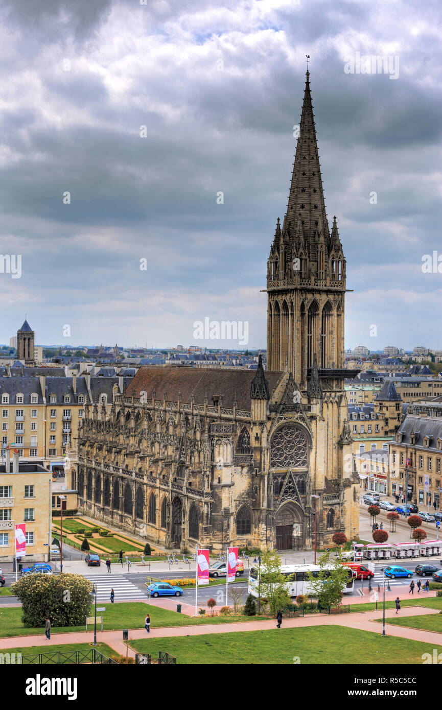 Church of Saint-Pierre, Caen, Calvados department, Lower Normandy ...