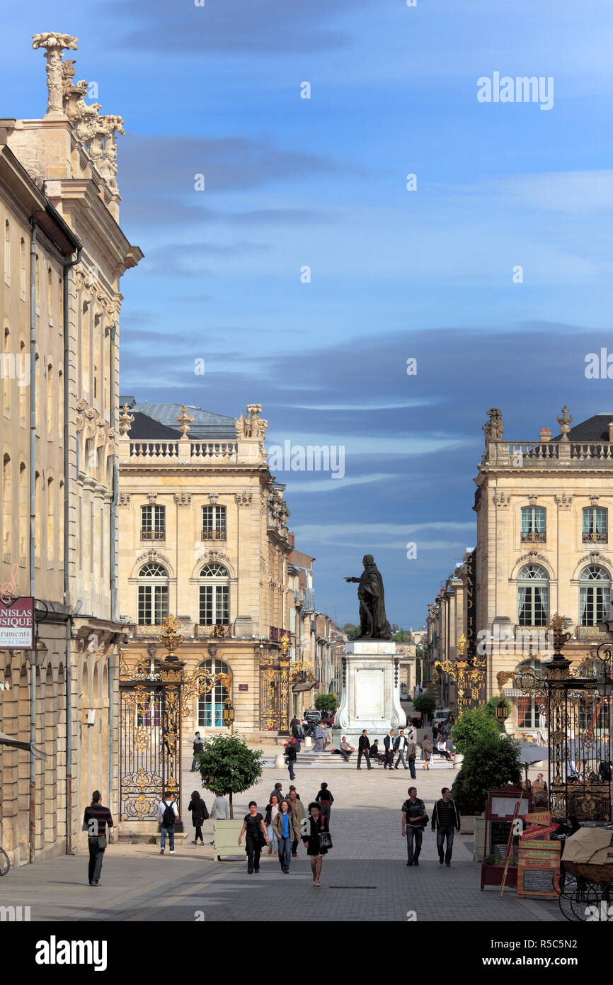 Monument to Stanislaw Leszczynski, Nancy, Meurthe-et-Moselle department ...