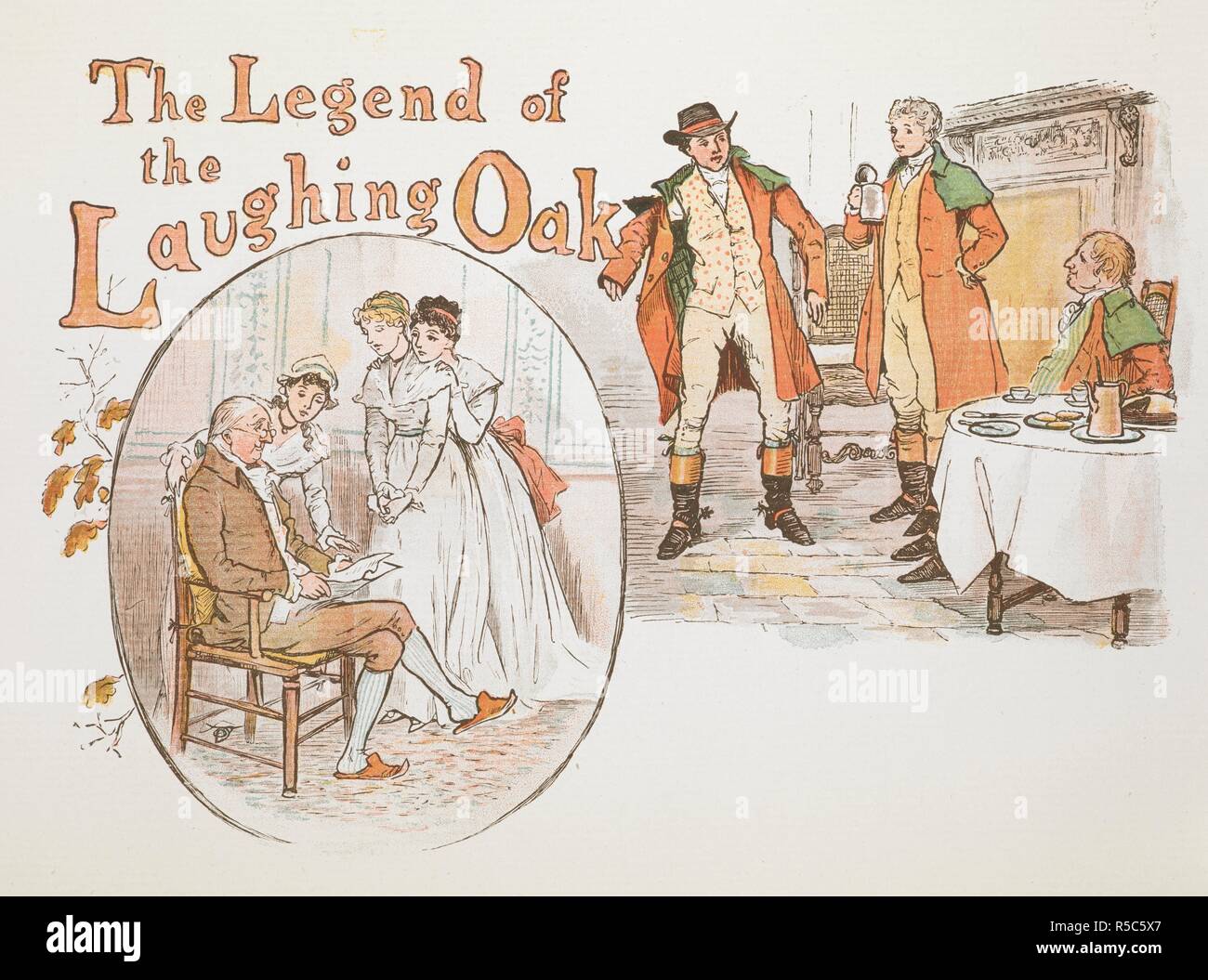 Victorian illustration laughing hi-res stock photography and images - Alamy