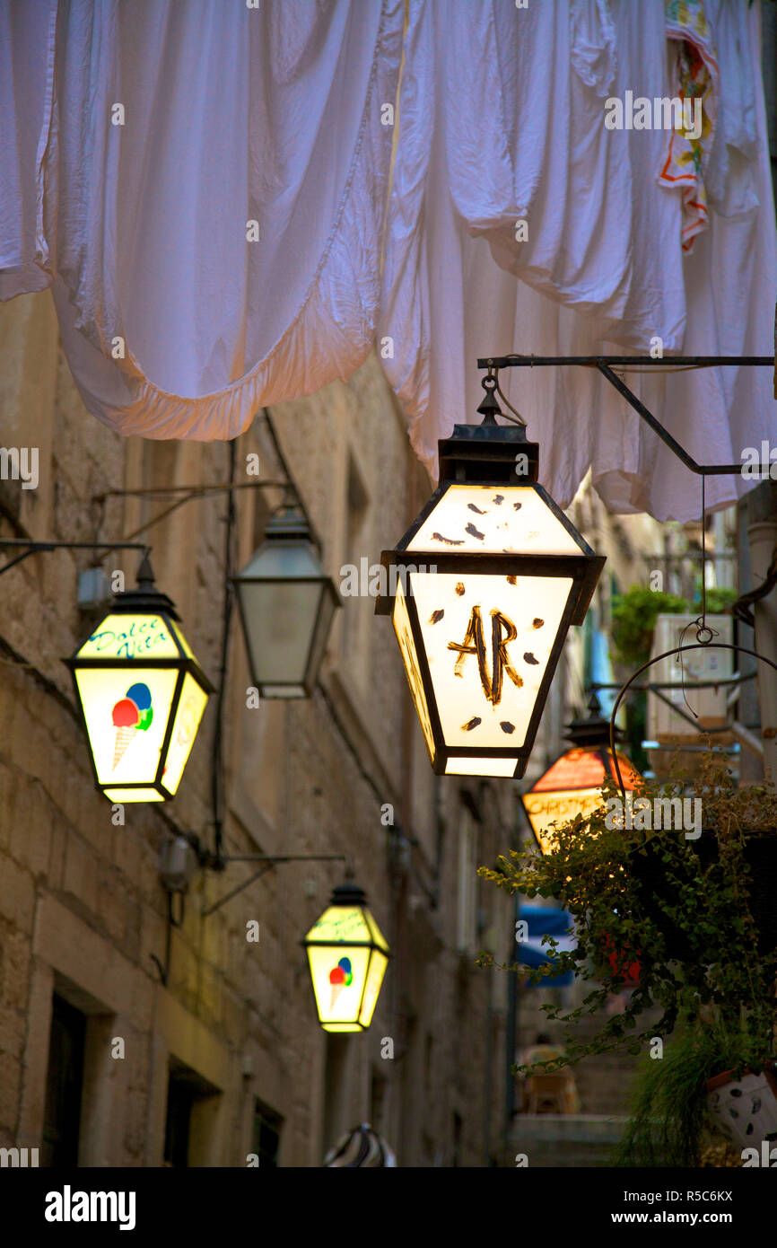 Croatia lanterns hi-res stock photography and images - Alamy