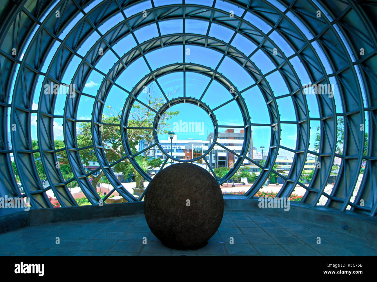 Costa Rica, San Jose, National Museum, Stainless Steel And Glass ...