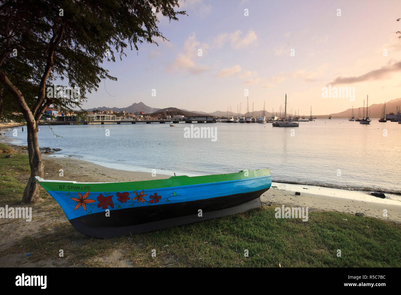 Cape Verde, Sao Vicente, Mindelo, Harbour Stock Photo - Alamy
