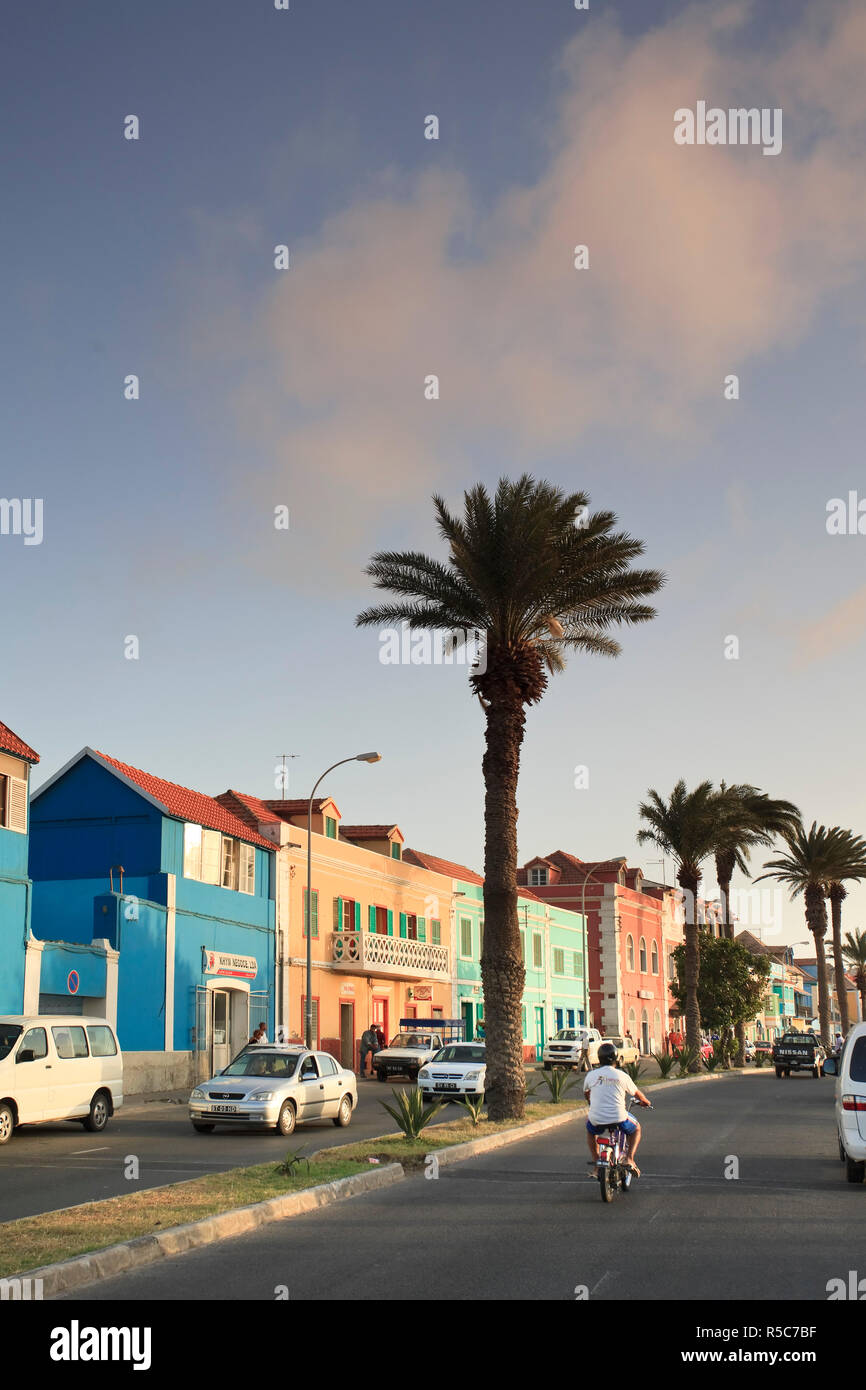 Cape Verde, Sao Vicente, Mindelo, Colonial Architecture Stock Photo - Alamy