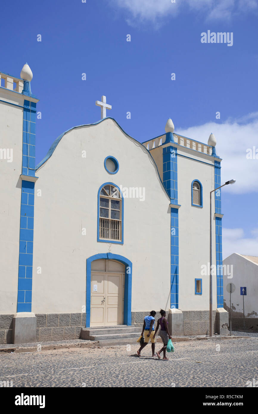 Cape Verde, Boavista, Town of Sal Rei Stock Photo - Alamy