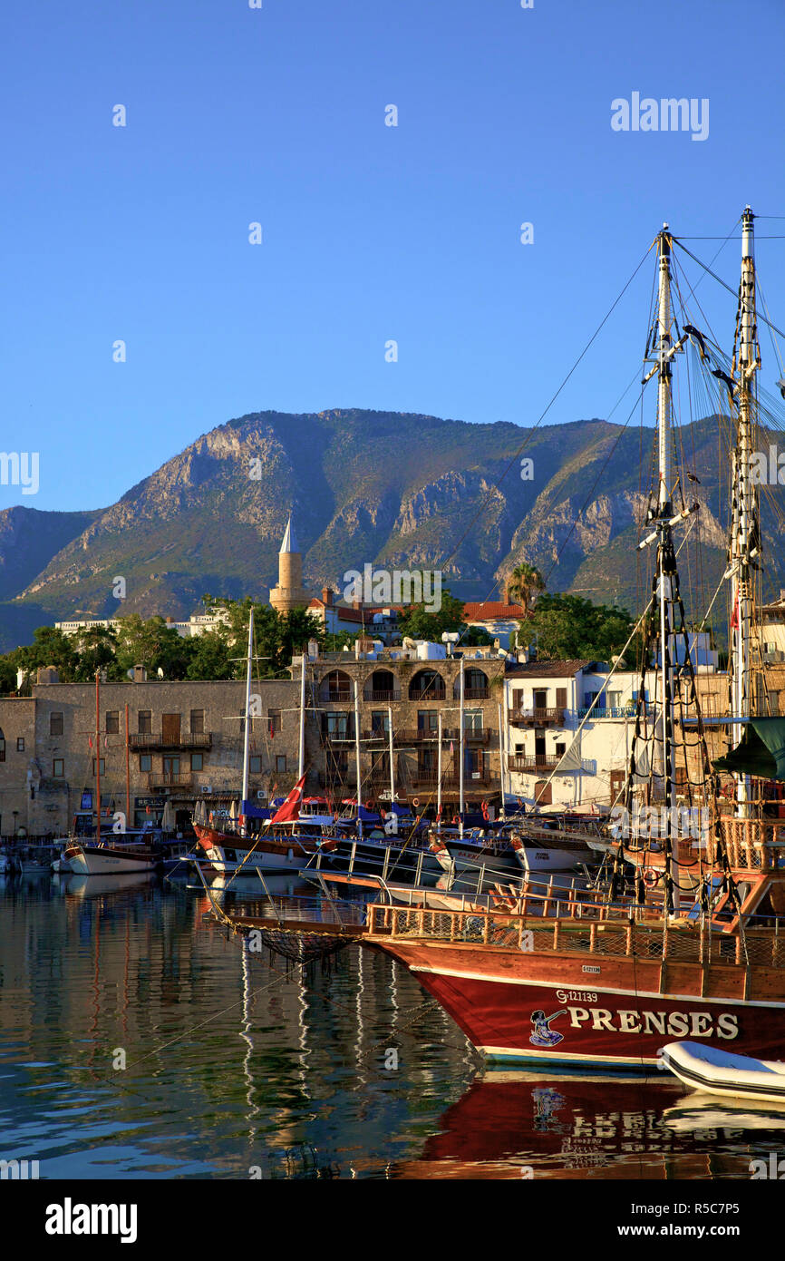 Kyrenia Harbour, Kyrenia, North Cyprus Stock Photo - Alamy