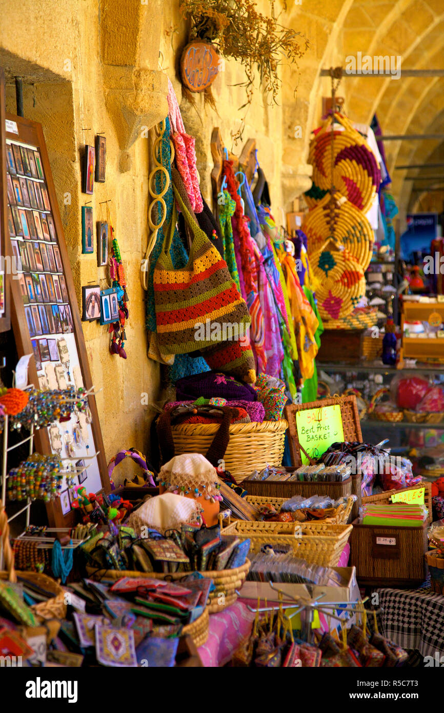Tourist Shop, Buyuk Han, North Nicosia (Lefkosa), North Cyprus Stock ...