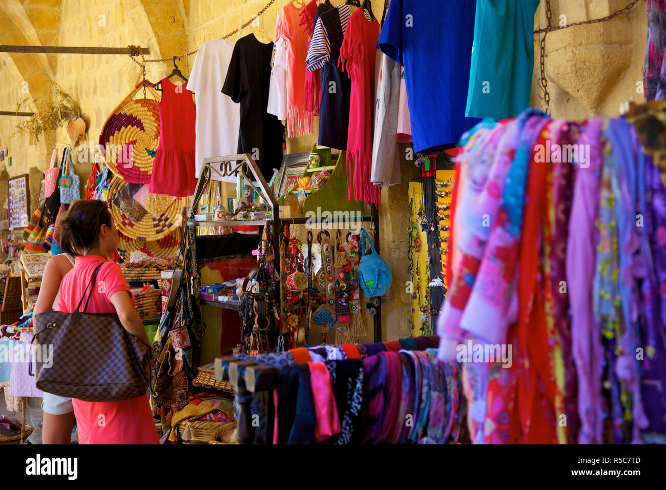 Tourist Shop, Buyuk Han, North Nicosia (Lefkosa), North Cyprus Stock ...
