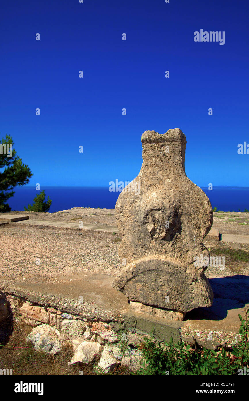 Ruins of Ancient Palace, Vouni, North Cyprus Stock Photo - Alamy
