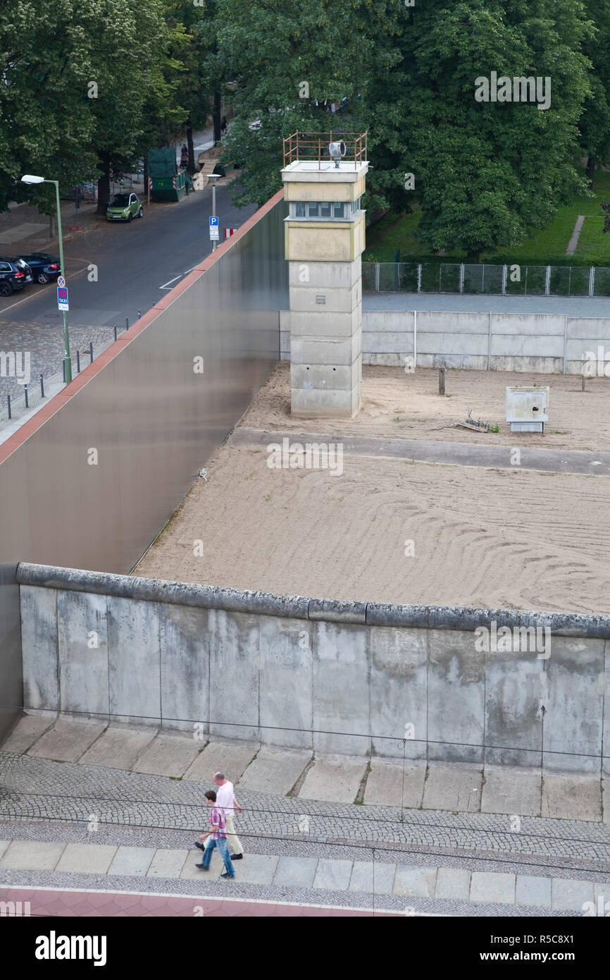 Berlin Wall memorial on Bernauer strasse, Berlin, Germany Stock Photo ...