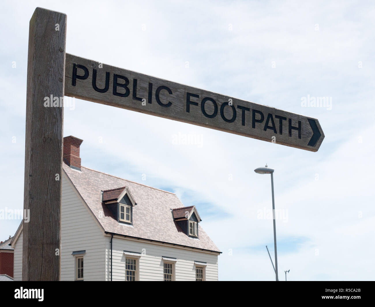 Footpath signpost going hi-res stock photography and images - Alamy