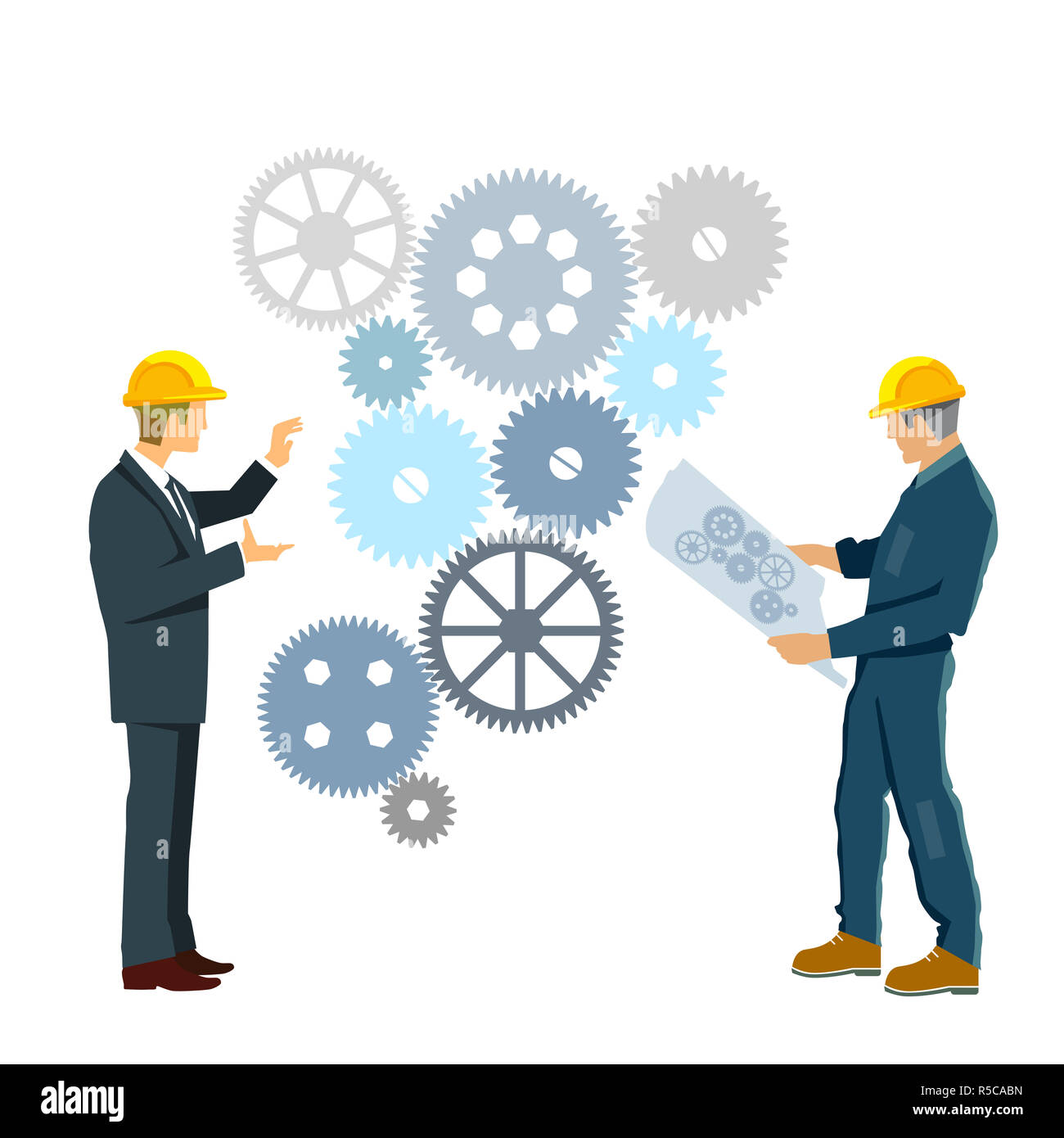 develop plan work together Stock Photo - Alamy