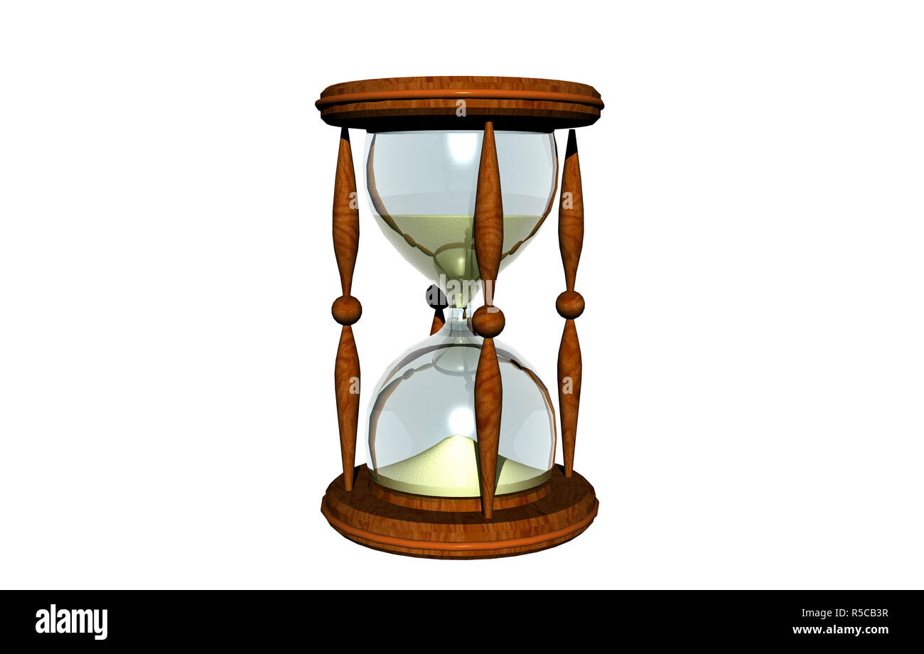 Timing hourglass Cut Out Stock Images & Pictures - Alamy
