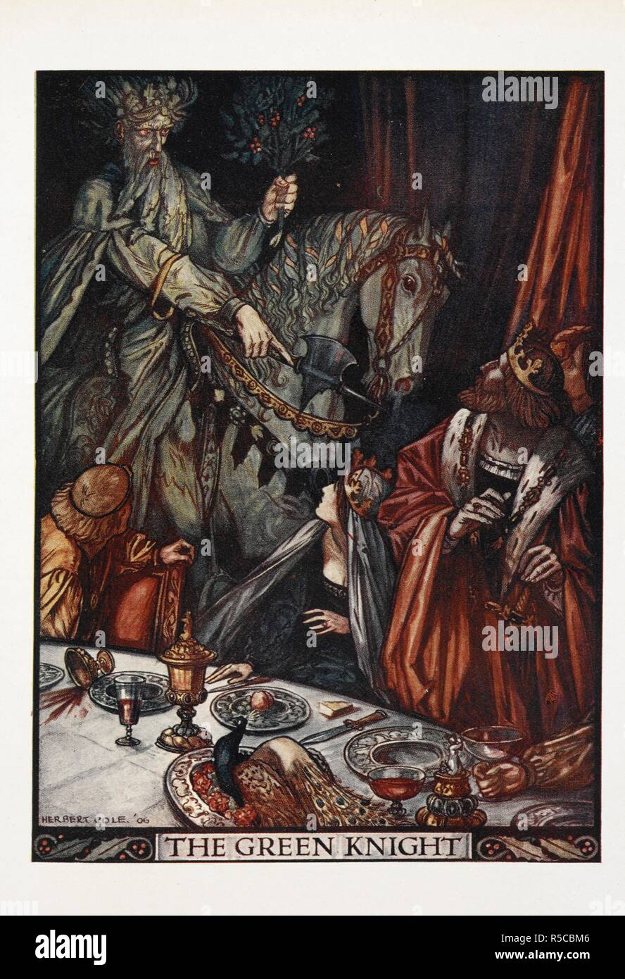 The Green knight. Fairy-Gold: a book of old English fairy tales, chosen ...