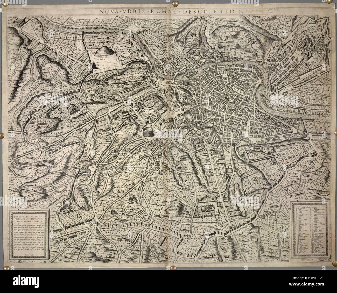 Urbis map hi-res stock photography and images - Alamy